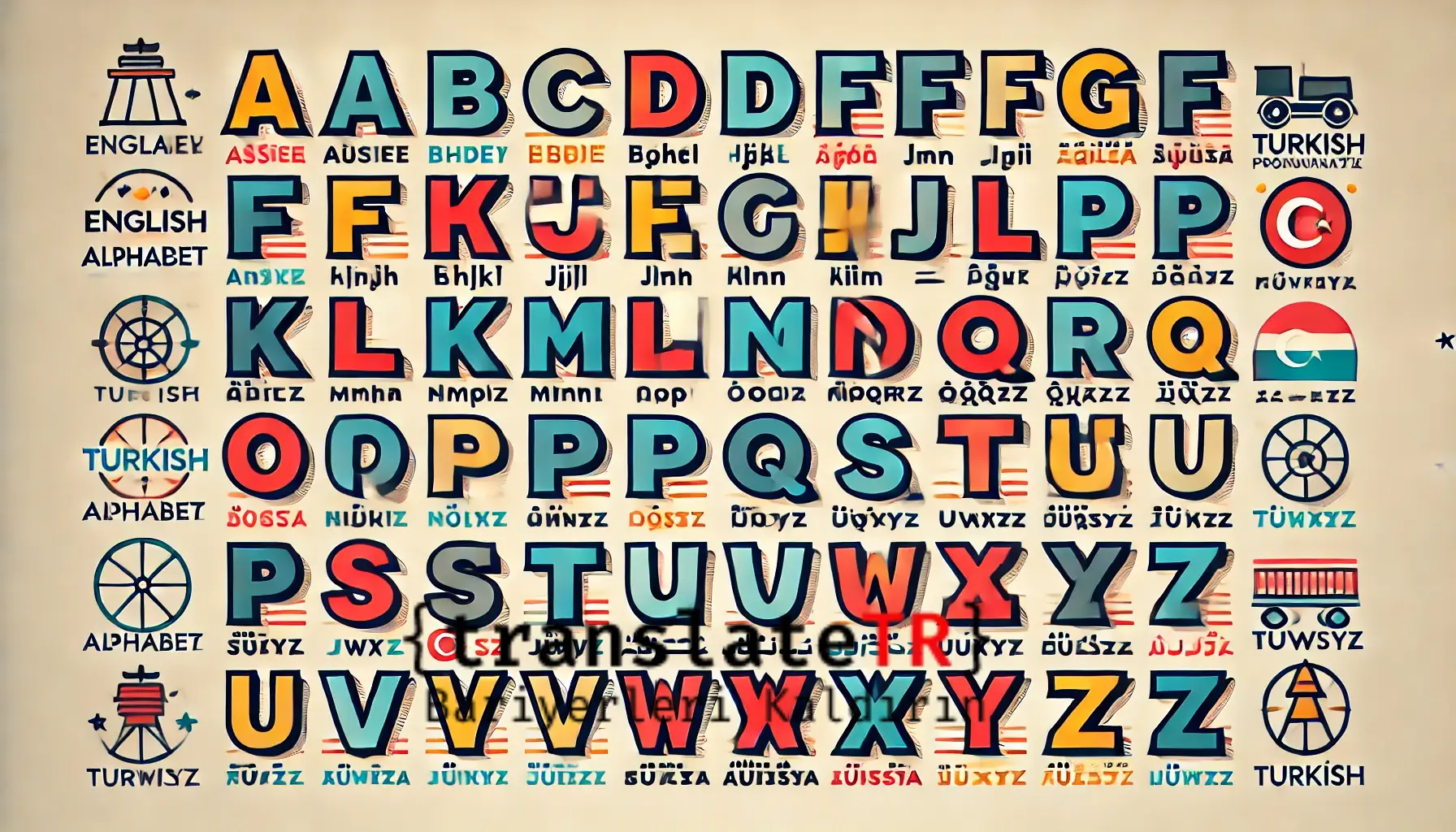 İngilizce Alfabe Okunuşu: Harflerin Telaffuzu 2025 | TranslateTR